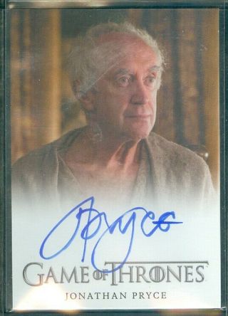 Game Of Thrones Season 5 Jonathan Pryce Autograph | #51077264