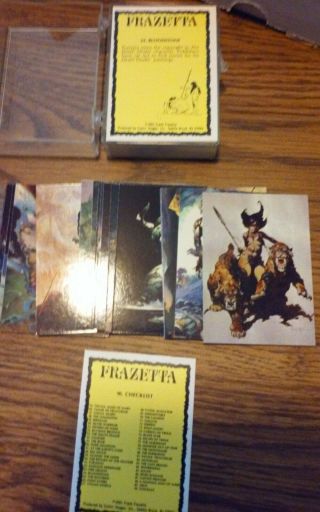HEAVY METAL COVERS SERIES 1 1991 COMIC IMAGES COMPLETE BASE CARD SET OF ...