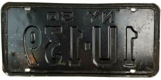 York 1950 Old License Plate Garage Antique Car Auto Tag Man Cave Bar ...