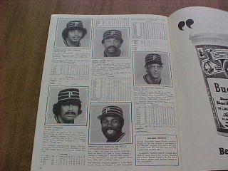 1979 Pittsburgh Pirates Vs Houston Astros Baseball Program | #5575039
