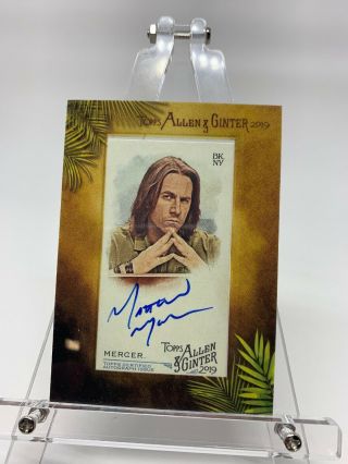 2019 Topps Allen & Ginter Auto Autograph Matthew Mercer Dungeonmaster ...