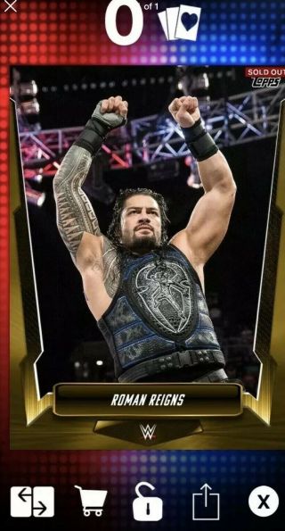 Topps WWE Slam 2019 Sasha Gold Rush Base Variant Card 50cc Digital ...