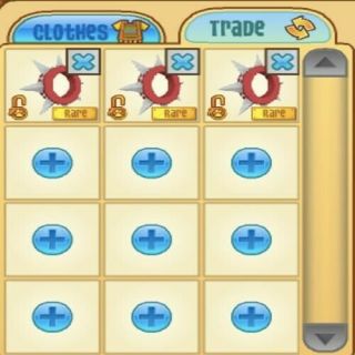 ANIMAL JAM RARE RED LONG SPIKE COLLAR | #8304038