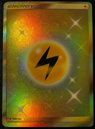 Pokémon Lightning Energy - 168/145 - Secret Rare - Guardians Rising Set ...