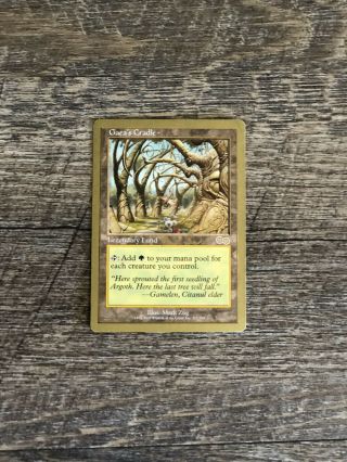 MTG Gaea ' S Cradle Magic The Gathering World Championship Decks 1999 ...