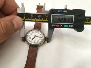 VINTAGE MILITARY STYLE TRENCH WATCH NEEDS SERVICING. | #20150752