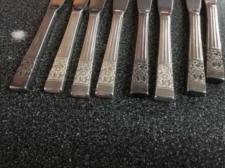 Oneida CORONATION Community Plate Silverplate Dinner Knife - SET OF 8 ...