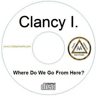 Clancy I Disease AA ALCOHOLICS ANONYMOUS DV SPEAKER TAPE RARE | #20265801