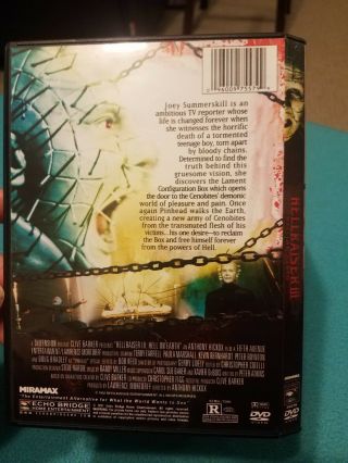 Hellraiser III: Hell On Earth (DVD) ECHO BRIDGE RARE OOP HORROR | #20487196